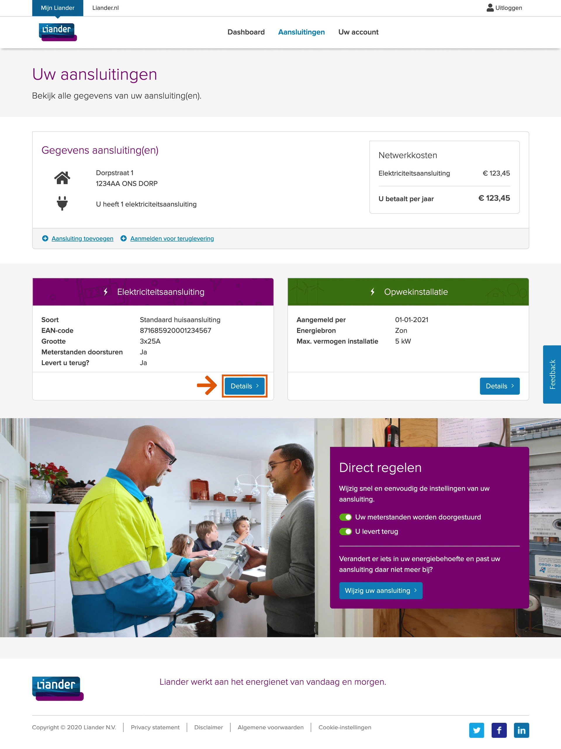 Voordelen Mijn Liander | Liander